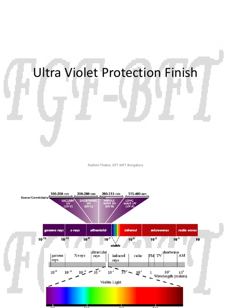 Ultra Violet Protection Finish | PDF | Ultraviolet | Sunscreen