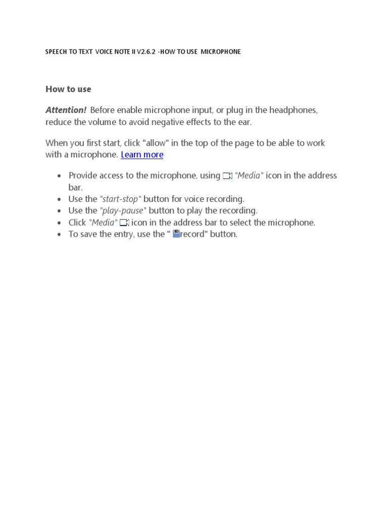 How to Successfully Use a Microphone for Speech to Text with Version 2. ...