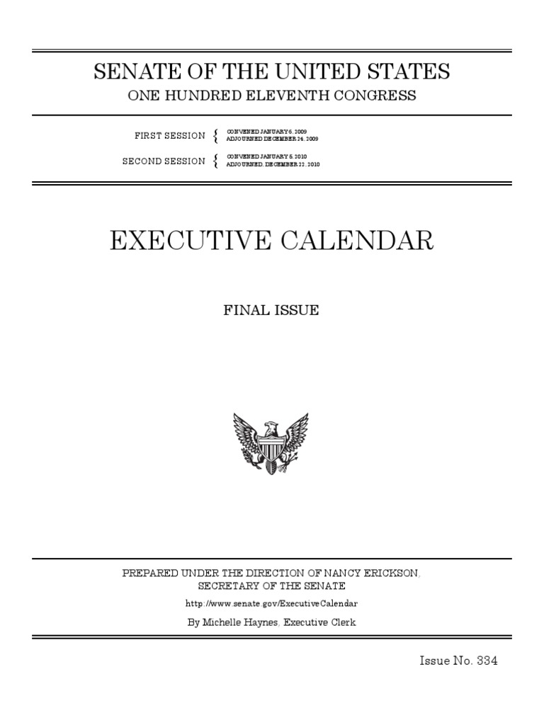111th Congress | Download Free PDF | United States Senate | United ...