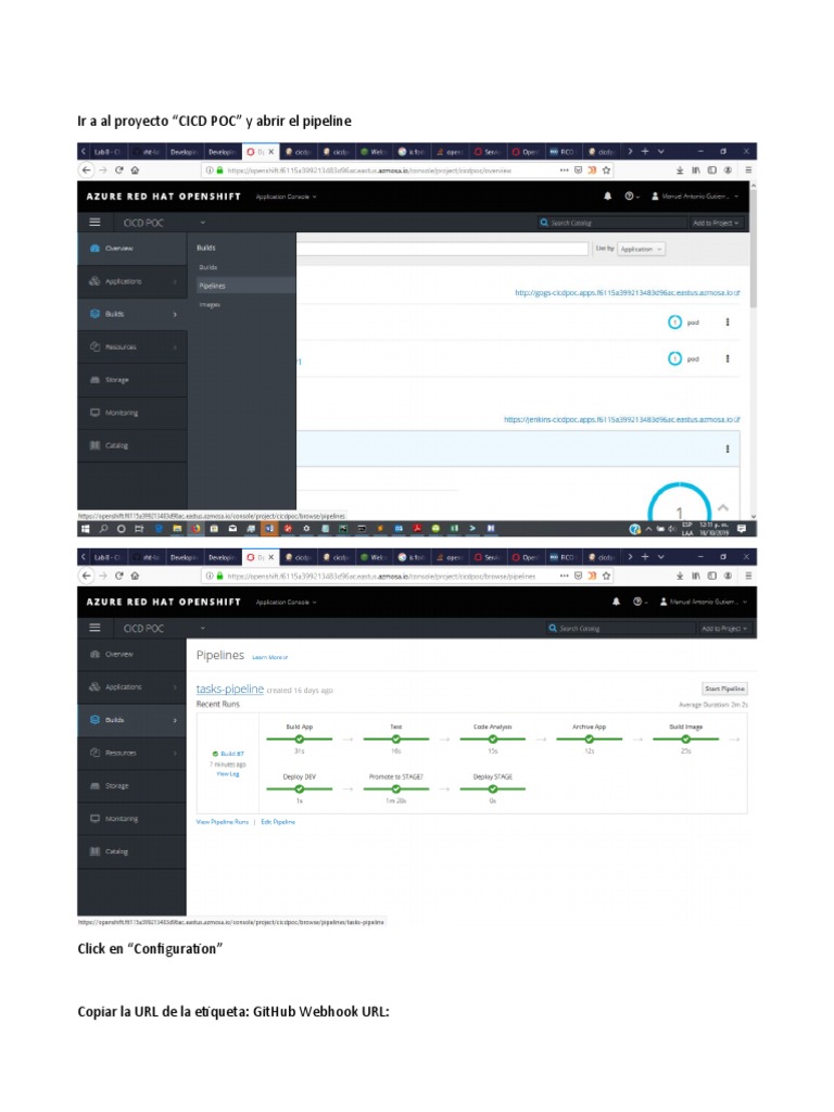 Configurar WebHook | PDF