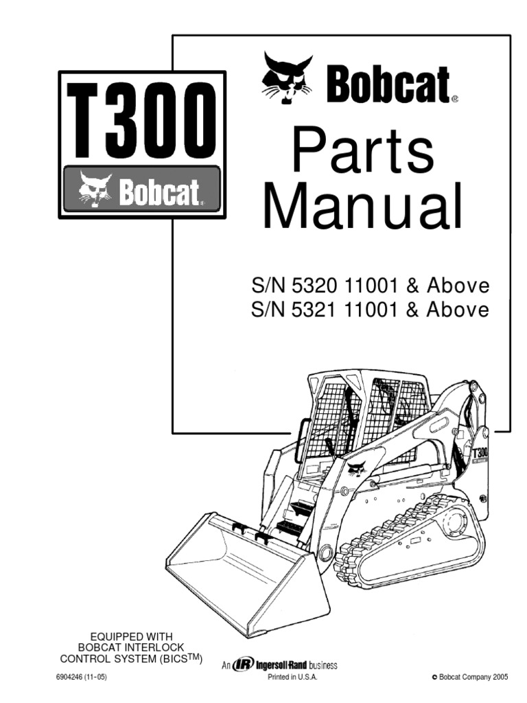 Bobcat T300 Compact Track Loader PDF | PDF | Engines | Pump