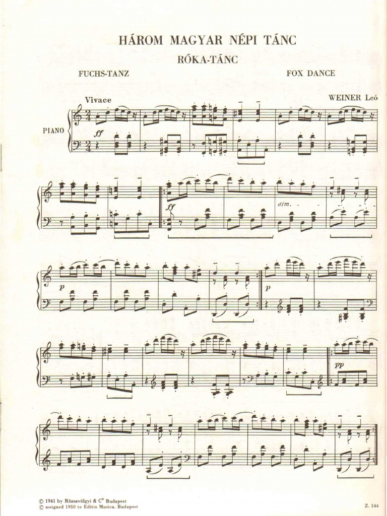 ROKATANC - 03 - Fox - Dance PDF | PDF