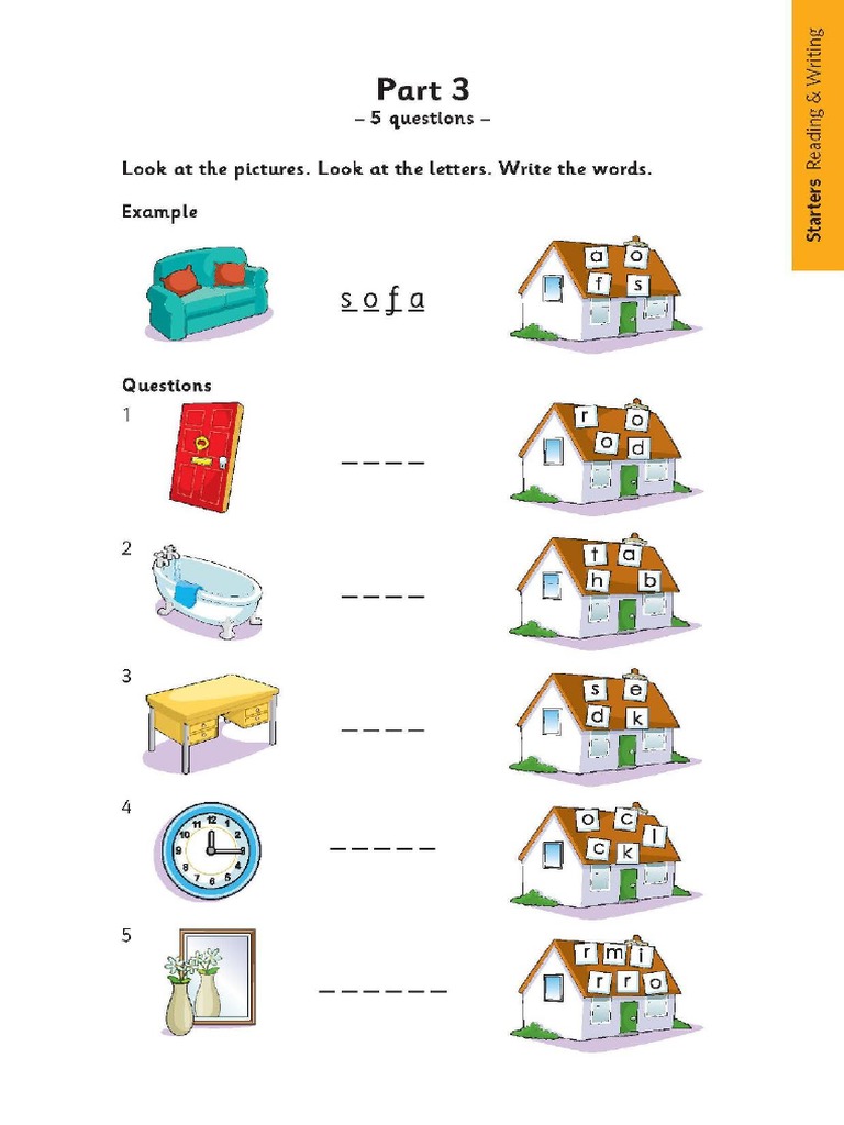 Yle Starters Sample Papers Vol 1 Página 17 | PDF