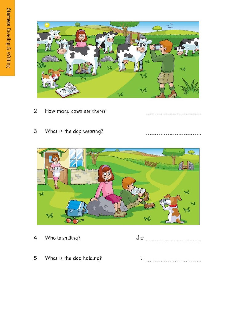 Yle Starters Sample Papers Vol 1 Página 20 | PDF