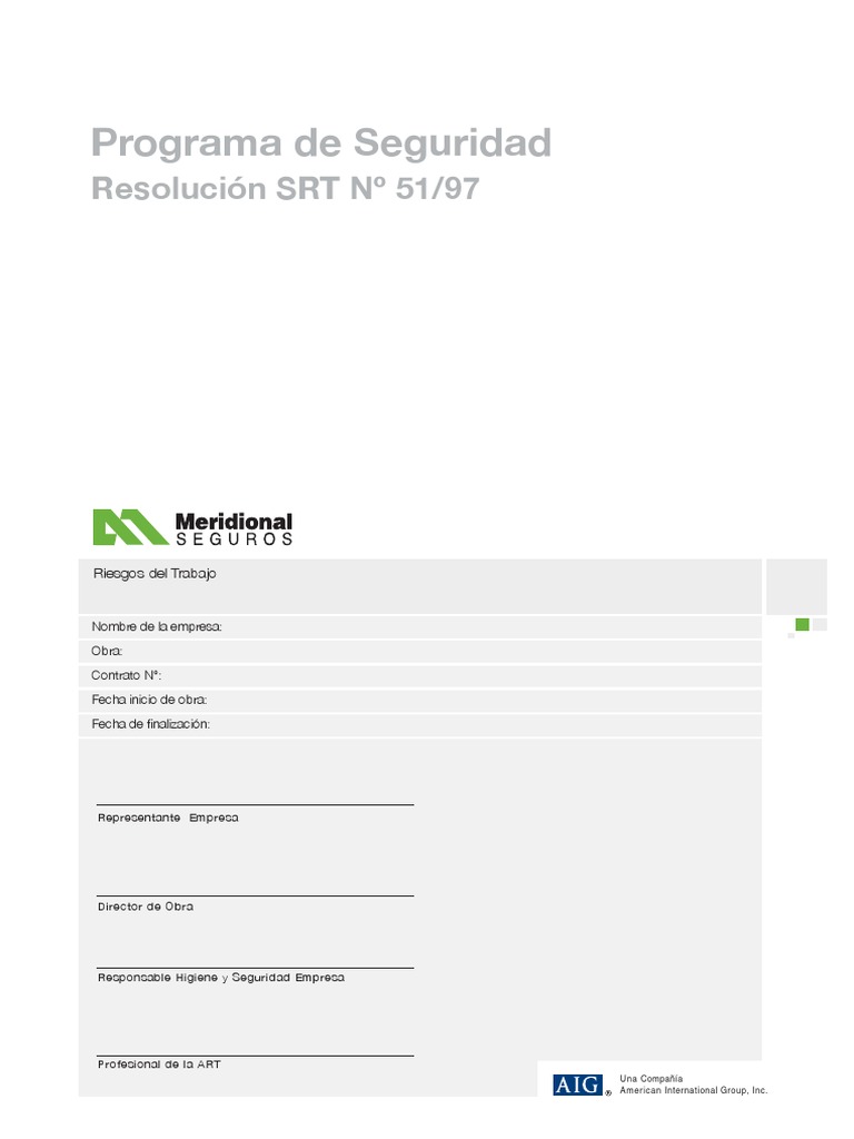 Modelo de Programa de Seguridad | PDF | Business