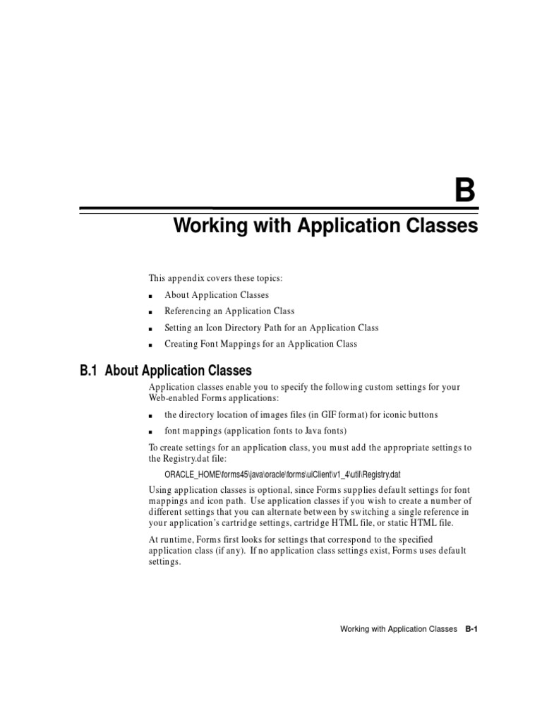 Application Classes in Web Forms | PDF | Windows Registry | Class ...
