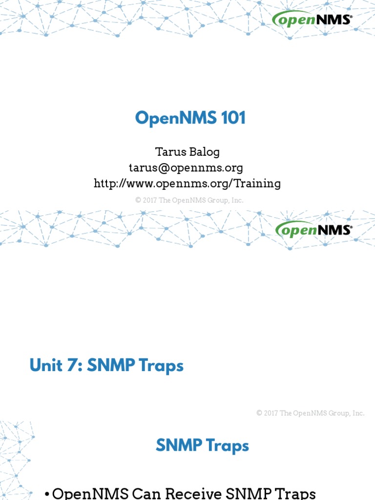 Module 7 - SNMP Traps | PDF | Internet Protocols | Computer Programming
