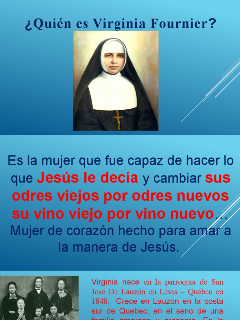 Virginia Fournier, Fundadora | PDF | Amor | Religión y creencia