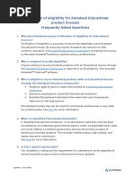 D5 Educational License Application Guide | PDF | License | Application ...