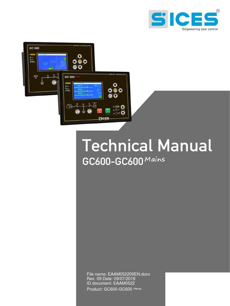GC600 Technical Manual Overview | PDF | Programmable Logic Controller ...