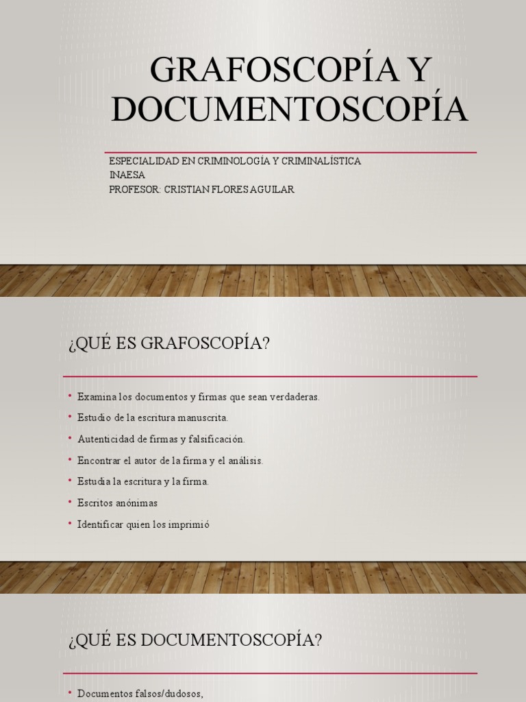 Grafoscopía y Documentoscopía | PDF | Escritura | Memoria