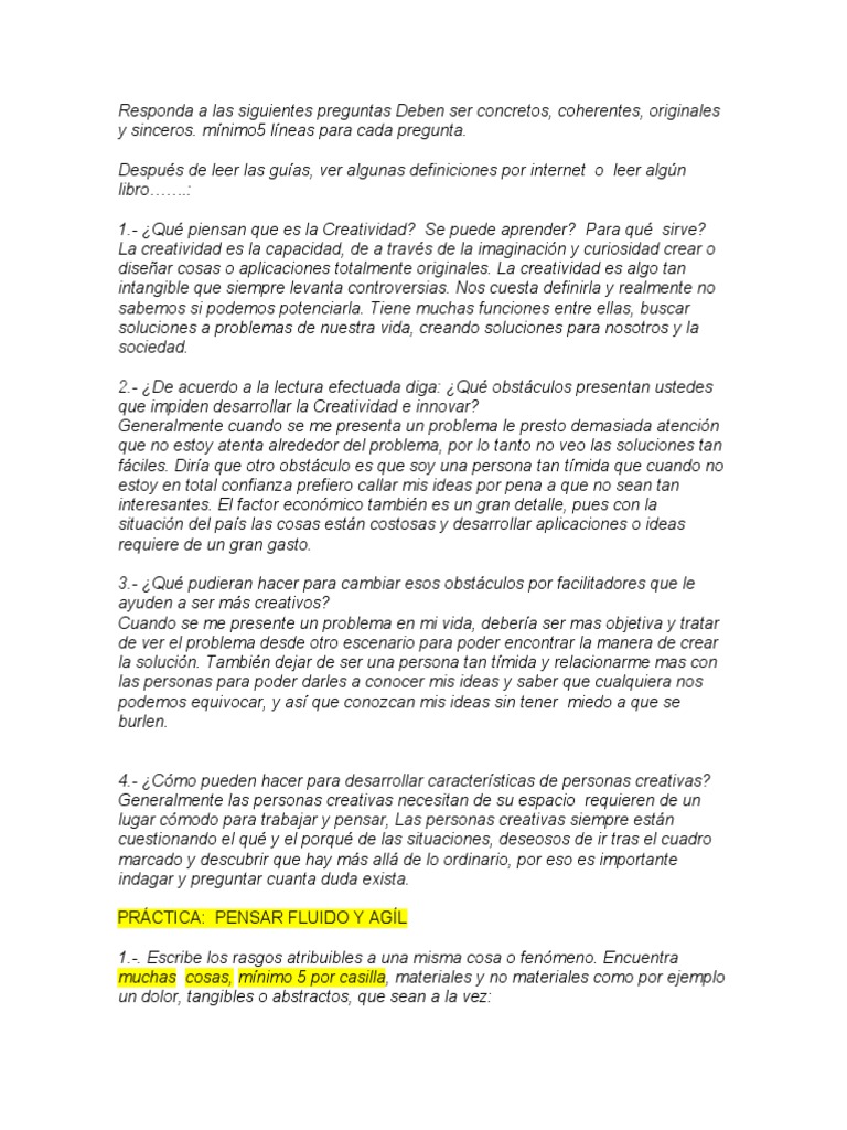 Creatividad e Inventiva | PDF | Creatividad | Science