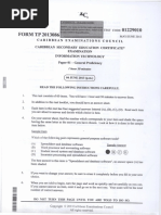 July 2020 p1 (Information Technology With Answers) | PDF