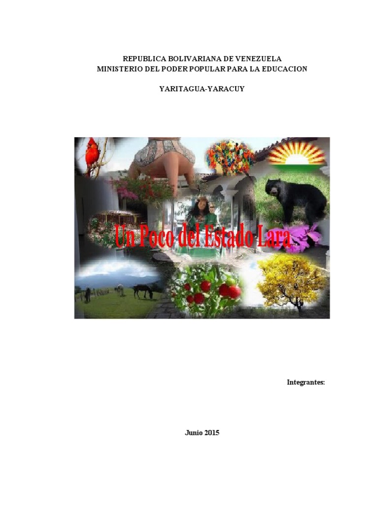 Traje Típico y Cultura del Estado Lara | PDF | Venezuela ...