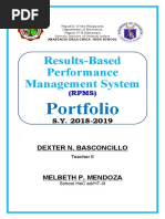 Result-Based Performance Management System (RPMS) : Portfolio | PDF ...