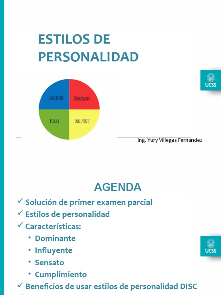 5 - Estilos de Personalidad DISC | PDF | Acción (filosofía) | Ciencia ...