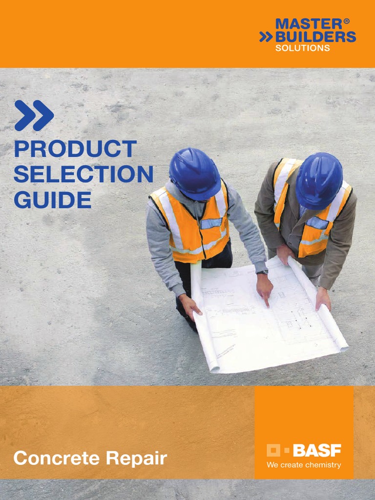 Product Selection Guide: Master Builders Solutions From BASF For The ...