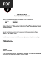 Contoh Surat Paklaring | PDF