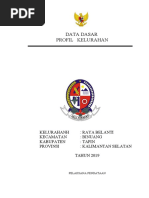 Buku Monografi Desa (Form 1) | PDF