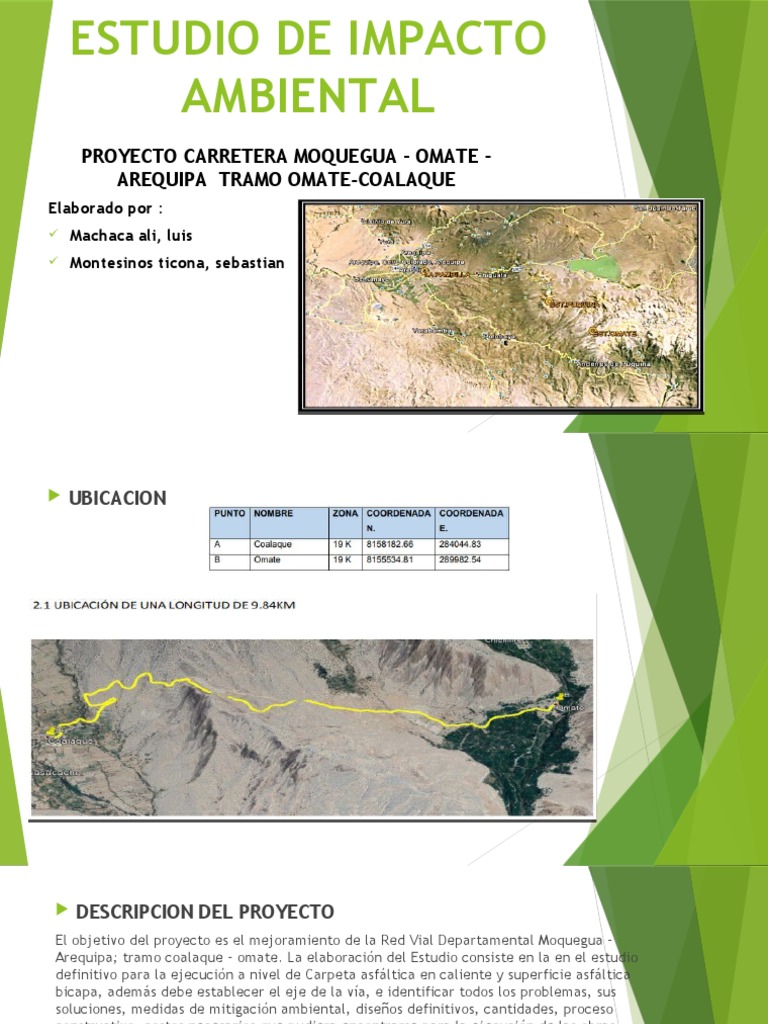 Estudio de Impacto Ambiental | Descargar gratis PDF | Entorno natural ...