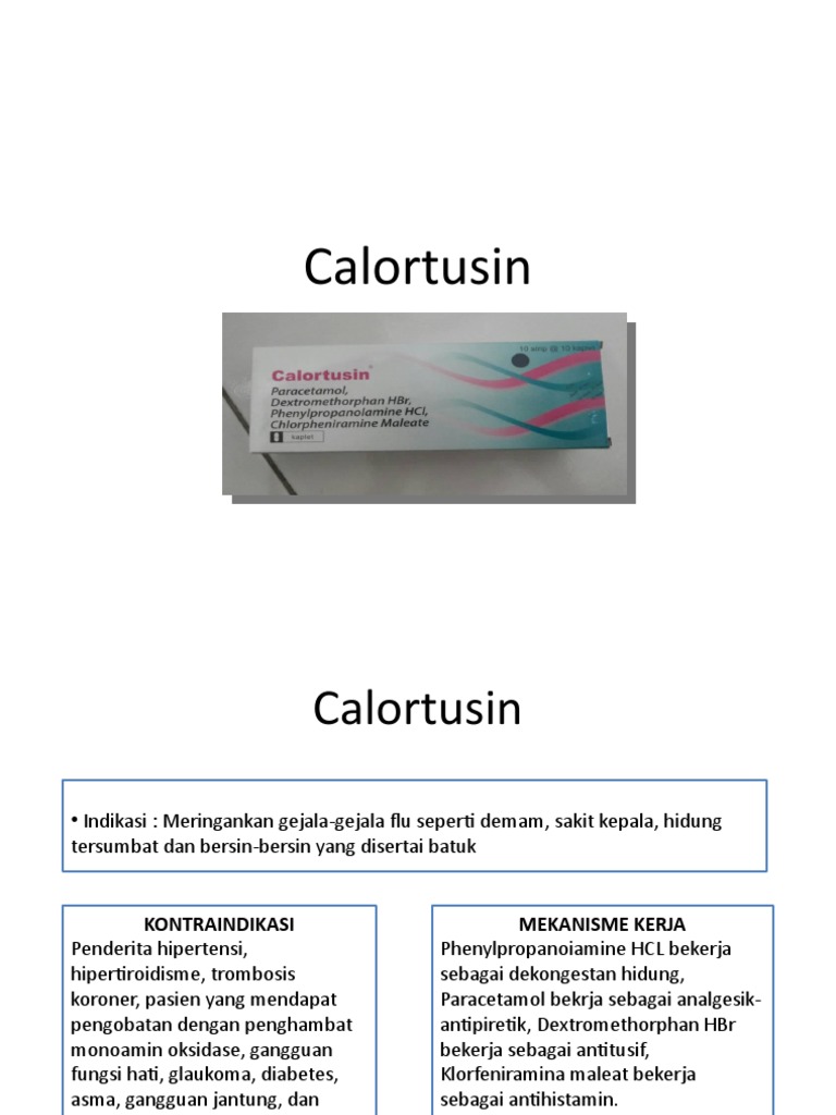 Calortusin & Ranacid Forte | PDF