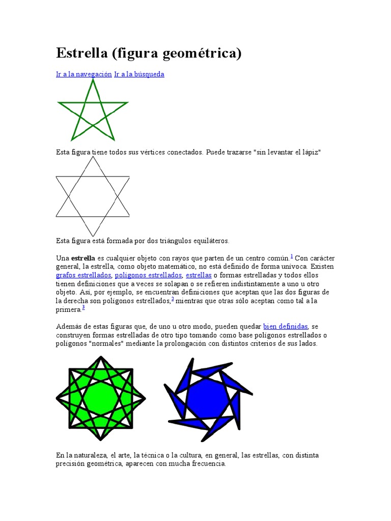 Estrella | PDF | Espacio | Geometría Convexa