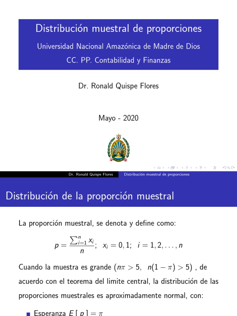 Distribución Muestral en Estadística | PDF | Diferencia | Variable ...
