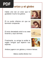 El Erizo y El Globo - Cuento | PDF
