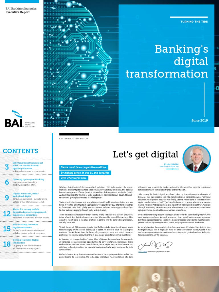 Banking's Digital Transformation PDF | PDF | Customer Experience | Banks