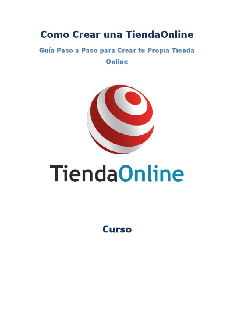 Como Crear Una Tienda Online PDF | PDF | Las compras en línea | Marketing