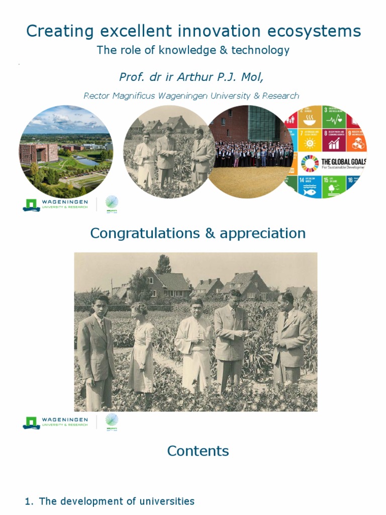 IPB Dies 2019 - WUR | PDF | Innovation | University