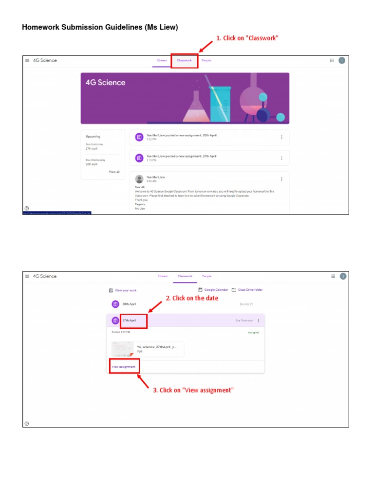 Homework Submission Guidelines | PDF
