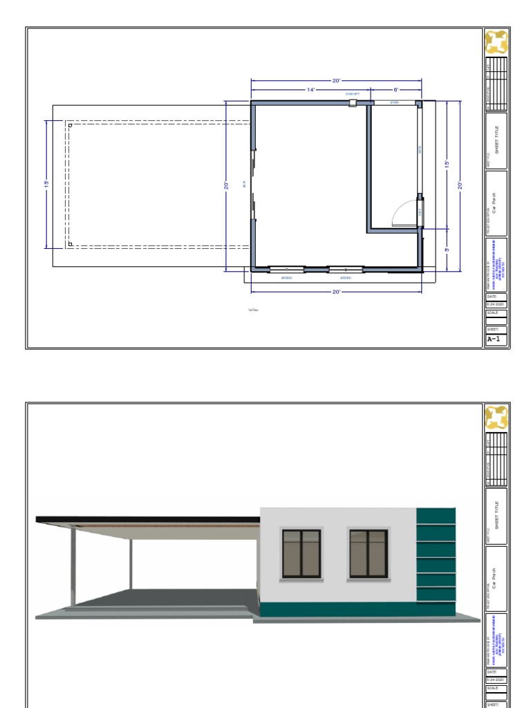 Car Porch-Layout | Download Free PDF | Unrest