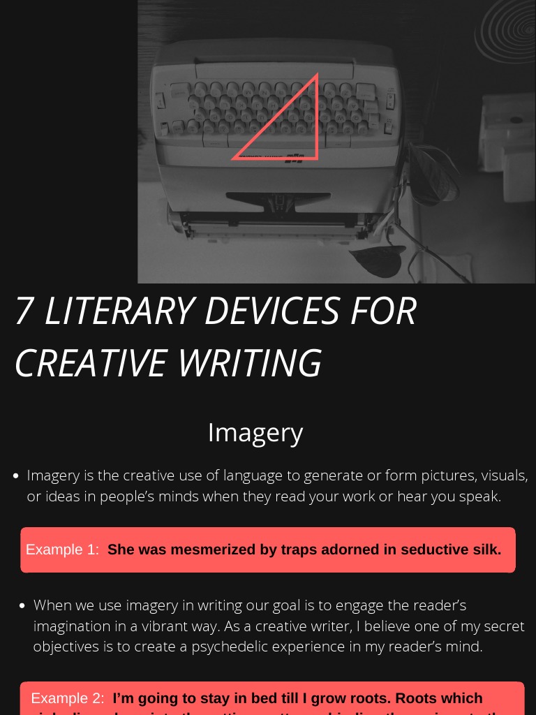 literARY Devices (Creative Writing) | PDF | Analogy | Phrase