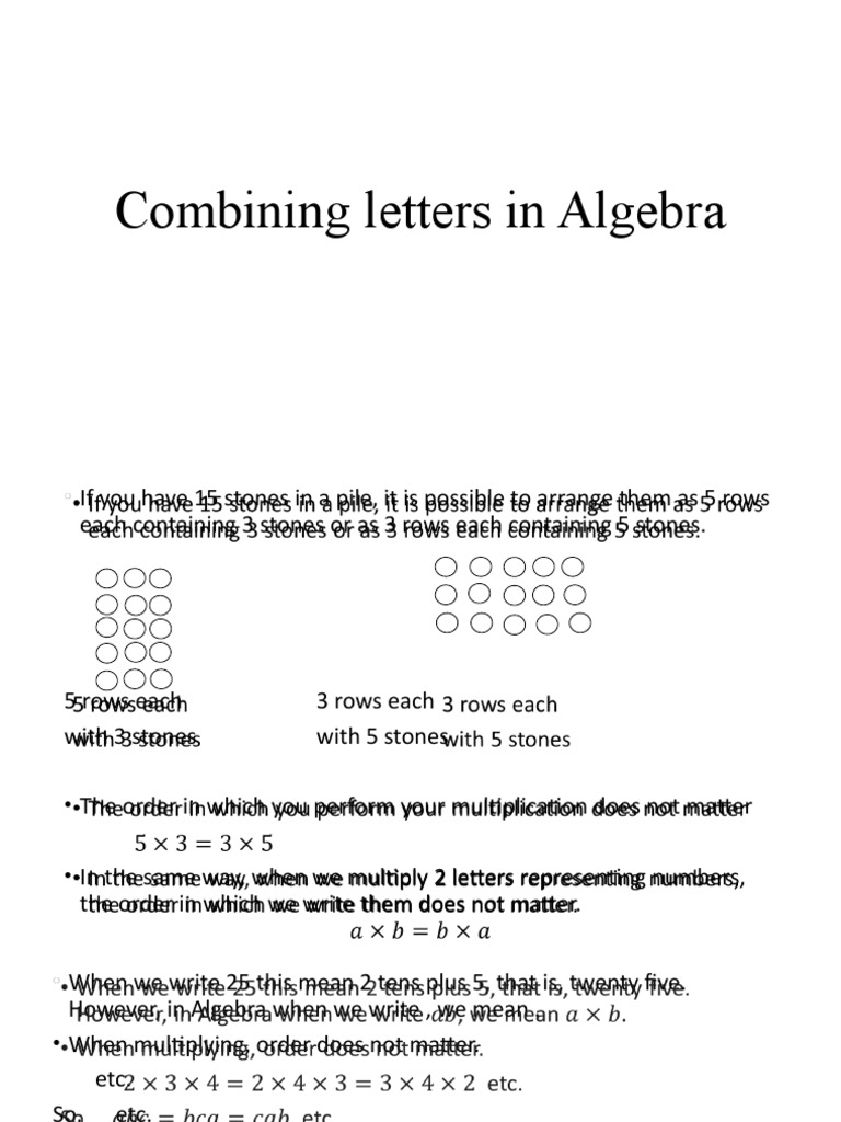F1 Algebra Lesson 14 | PDF