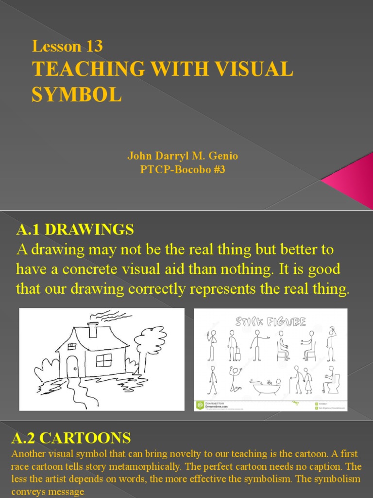 Lesson 13: Teaching With Visual Symbol | PDF