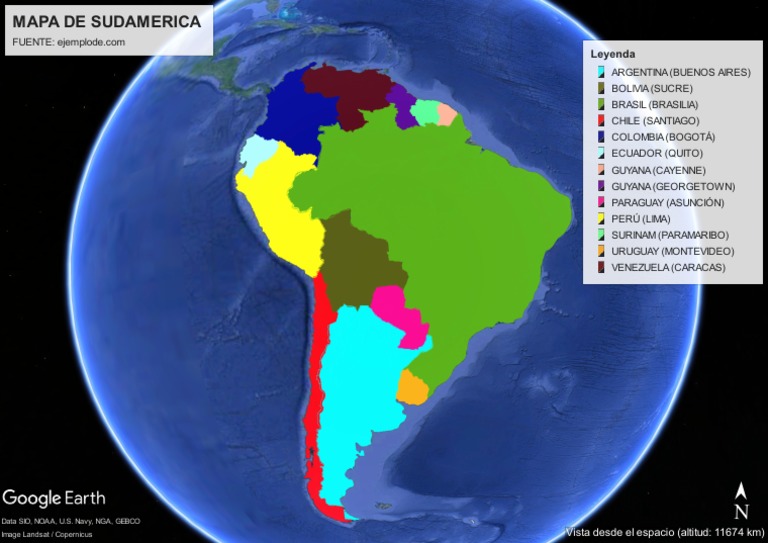 Mapa de Sudamerica | PDF