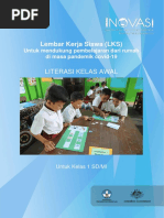 LKPD Belajar Suku Kata | PDF