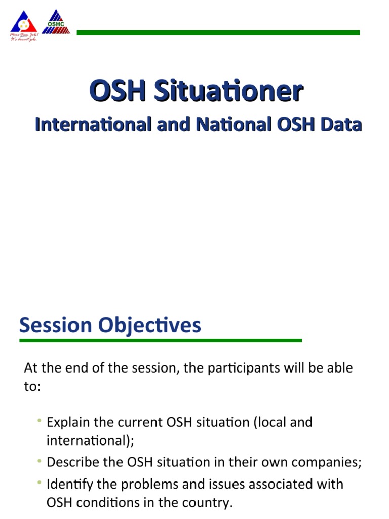 BOSH - OSH Situationer - As of Feb 2016 | PDF | Occupational Safety And ...