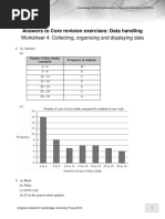 IGCSE Maths 0580 Formula List | PDF