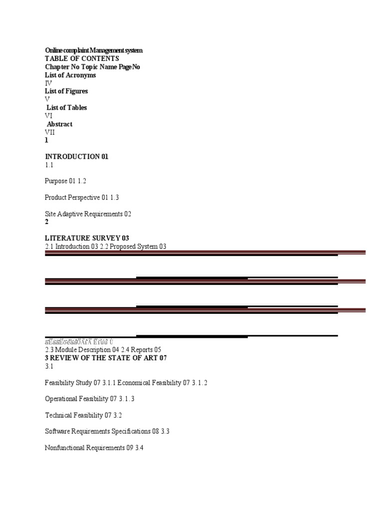Online Complaint Management System | PDF