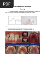 Orthodontic Labial Bows Guide | PDF | Mouth | Dentistry Branches
