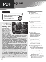 B1 Preliminary Reading Sample Answer Sheet | PDF