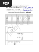 Full Solutions 2018: Mathematics Paper 2 | PDF | Rotation | Space