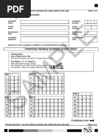 FCE Answer Sheets | PDF | Languages Of The United Kingdom | Humanities ...