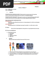 5. LE-FILIPINO-7_Q4_Aralin5_Saknong 730-1006 | PDF