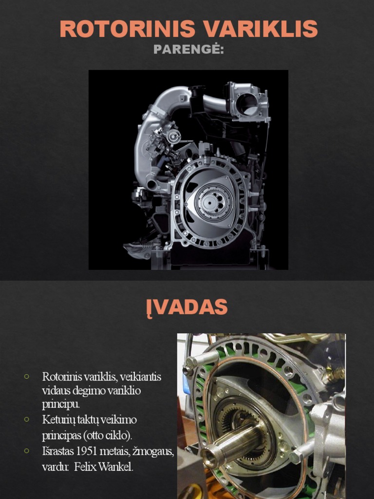 Rotorinis Variklis | PDF