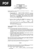 SURAT PERJANJIAN KSO-draft | PDF