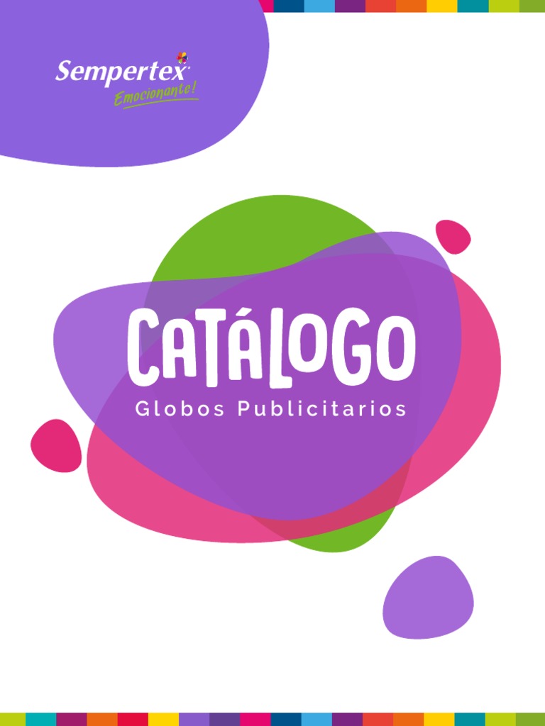 Catalogo Globos Publicitarios 2018 PDF | PDF | Medios de arte | Arco iris
