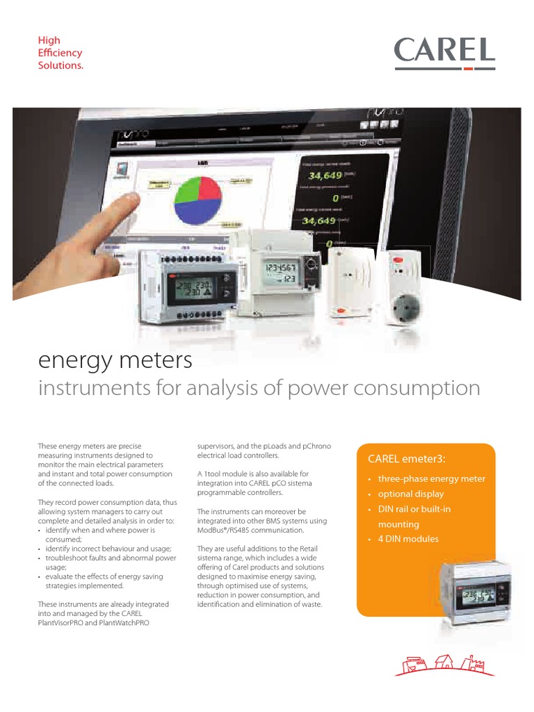 Energy Meters: Instruments For Analysis of Power Consumption | PDF ...